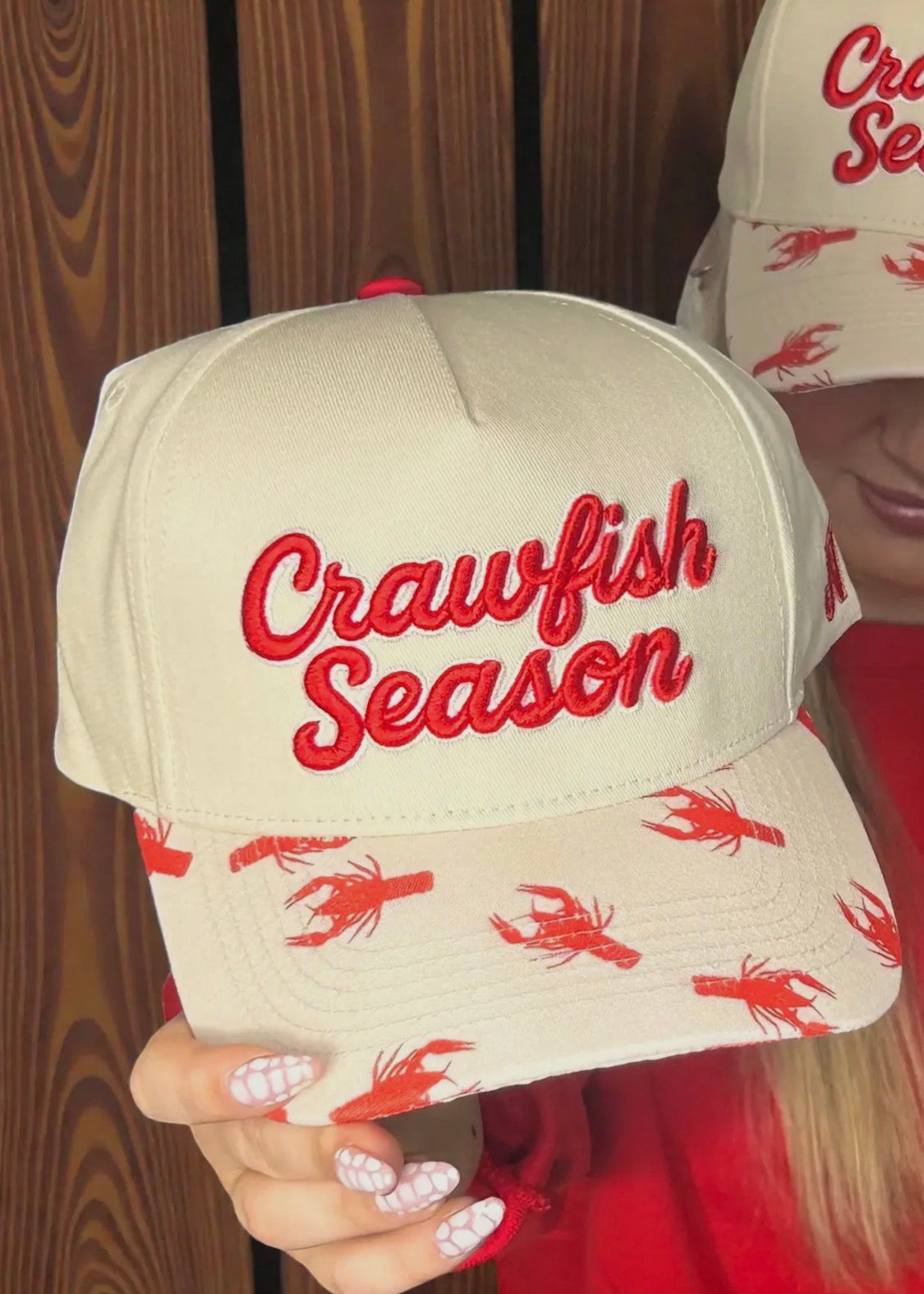 PRE-ORDER CRAWFISH SEASON TRUCKER HAT | The Cracked Pearl Boutique